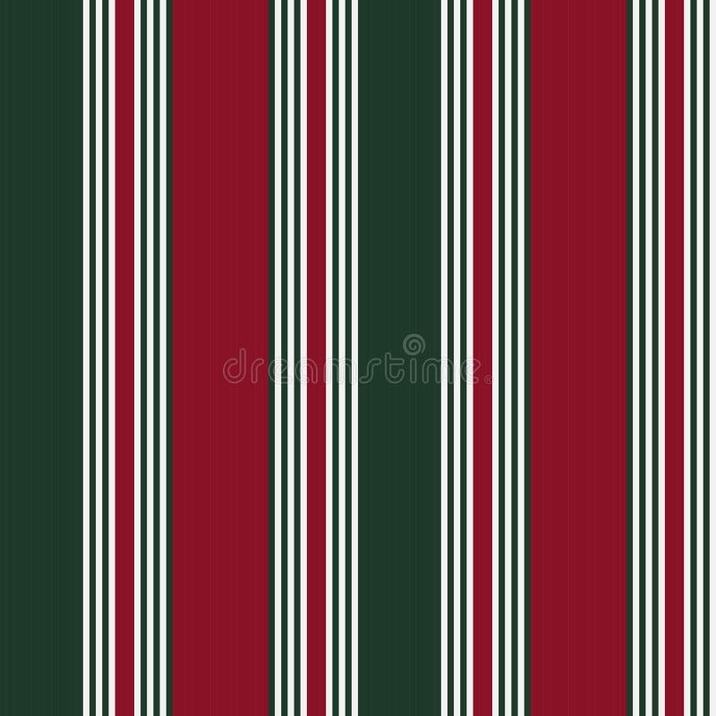 Christmas Stripe Seamless Pattern Background in Vertical Style Stock ...