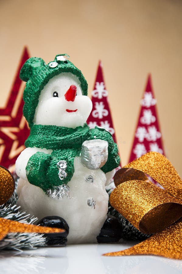 Christmas Stuff with Light Background Stock Image - Image of design ...