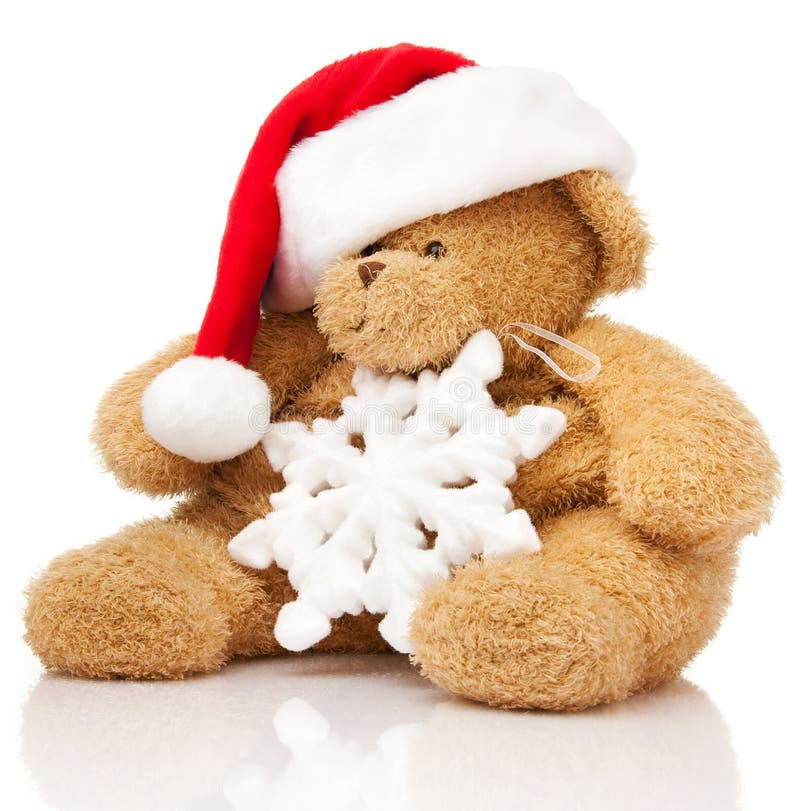 Christmas teddy bear stock photo. Image of teddy, holiday - 12191560