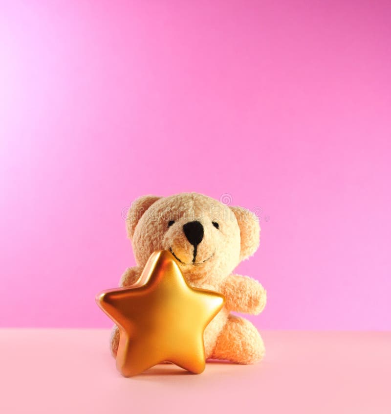 Christmas teddy bear stock image. Image of december, love - 1340979