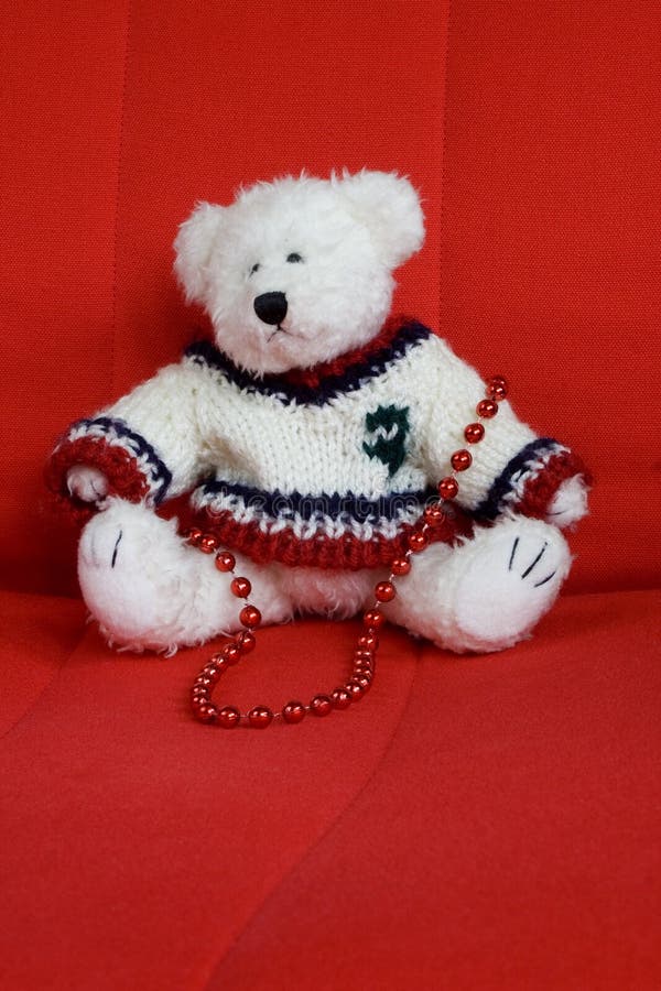 Christmas Teddy Bear Picture. Image: 1593167