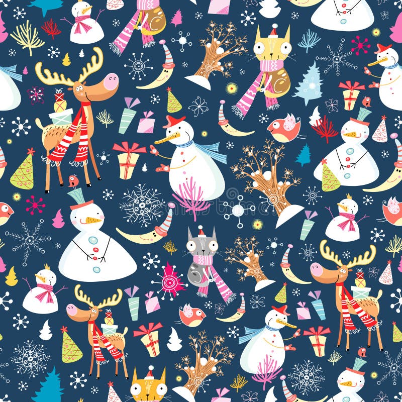 Christmas fun texture stock vector. Illustration of year - 17542523