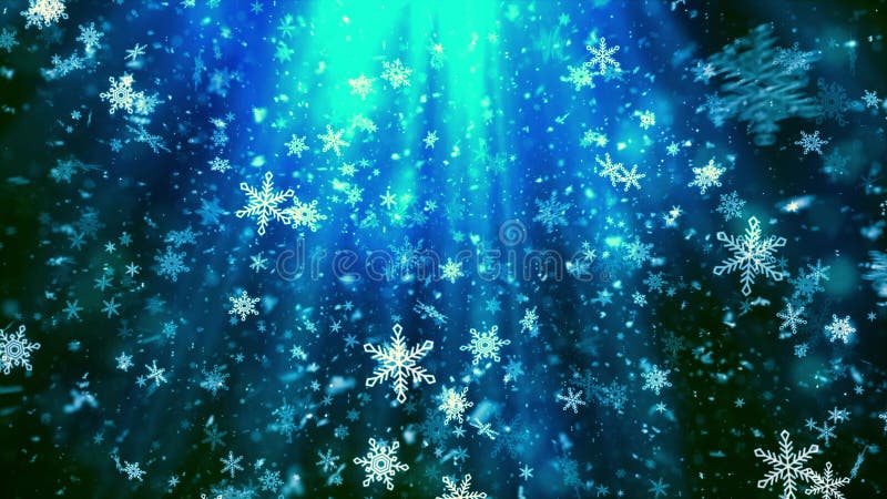 Christmas Theme Background Animation with Seamless Loop Stock Video ...