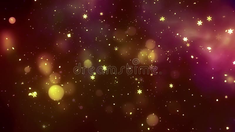 Christmas Theme Background Animation with Seamless Loop Stock Footage ...