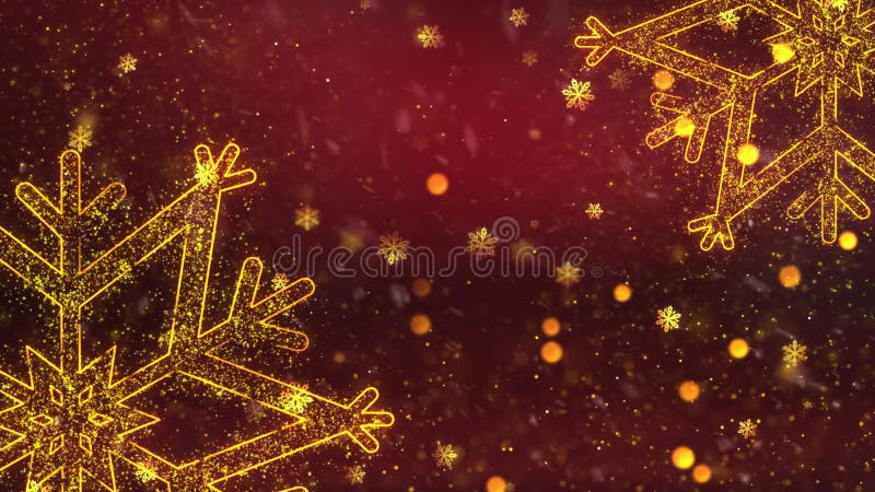 Christmas Theme Background Animation with Seamless Loop Stock Footage ...
