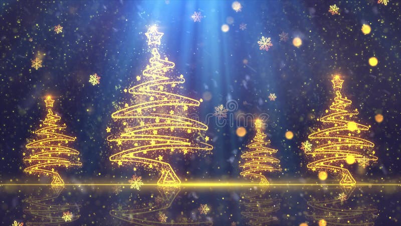 Christmas Theme Background Animation with Seamless Loop Stock Video - Video of church, cards ...