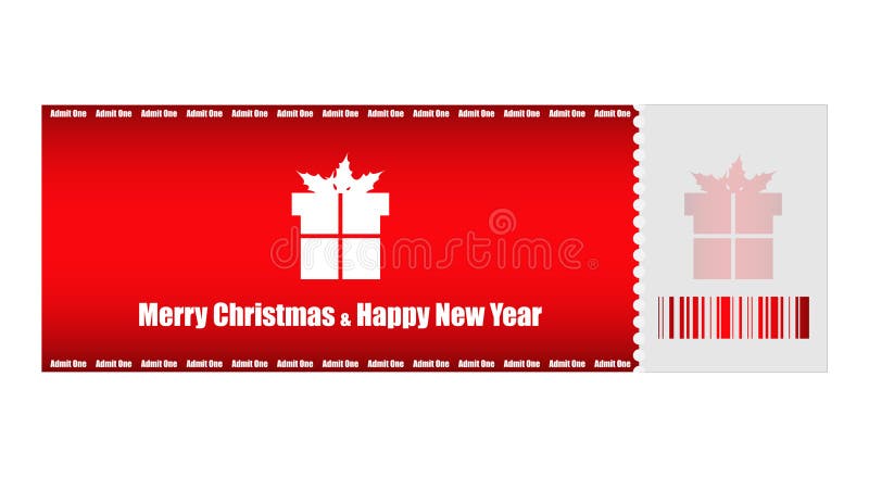 Christmas Movie Ticket Stock Illustrations – 252 Christmas Movie Ticket ...