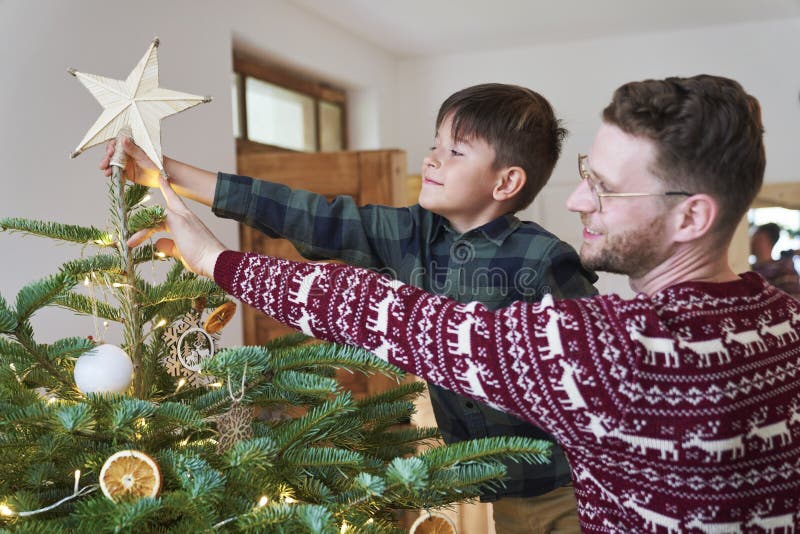 Christmas time with family stock photo. Image of cultures - 231810768