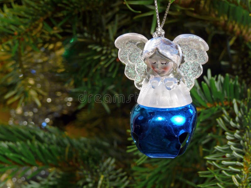 Christmas toy angel stock photo. Image of nice, pinetree - 12751064