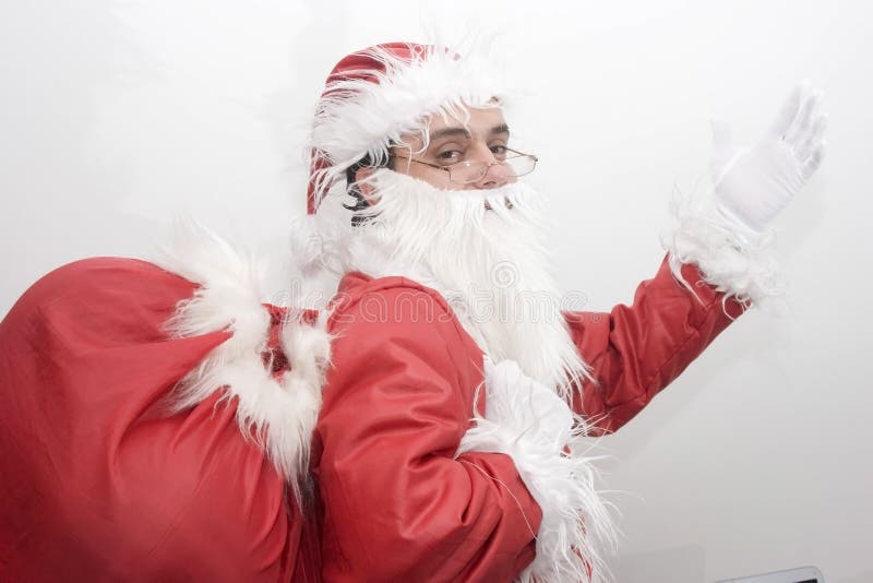 Christmas Traditional Santa Claus Stock Photo - Image of head ...
