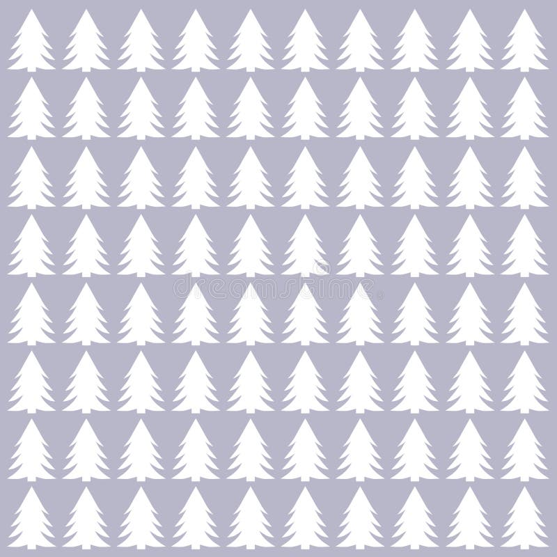 Christmas Traditional Vintage Trees Design Pattern Texture Stock Vector ...