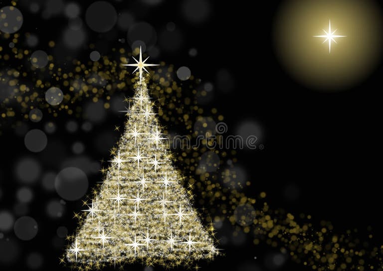 Golden Spiral Christmas Tree Stock Illustrations – 2,377 Golden Spiral ...