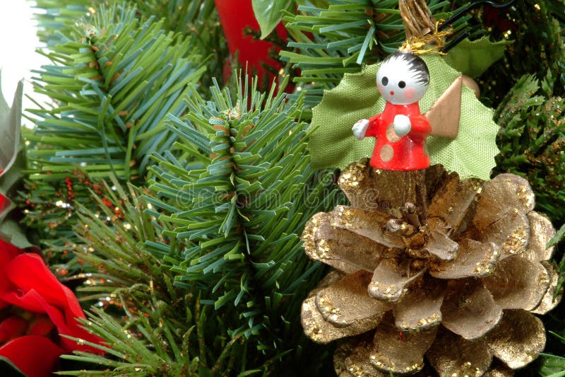 Monkey on a Christmas Tree stock photo. Image of monkeys - 1510230