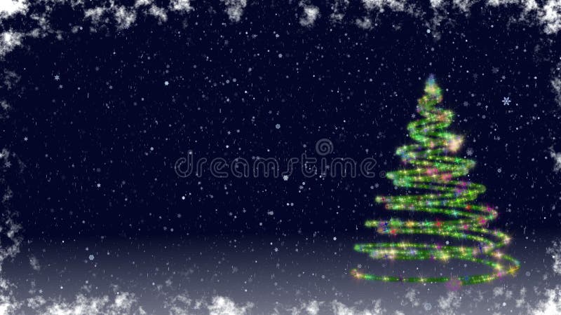 Christmas tree animation stock footage. Video of shape - 62790228