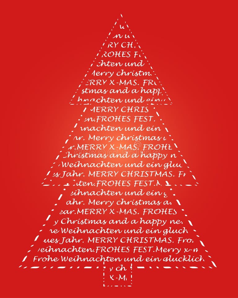 Textual Christmas Tree Stock Illustrations – 21 Textual Christmas Tree ...