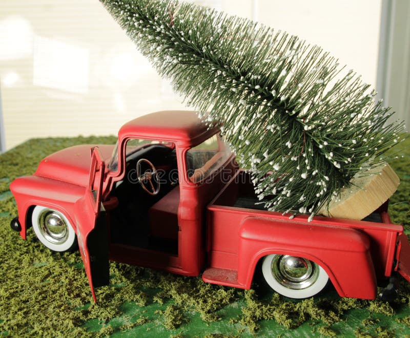 Christmas Tree in Back of Red Pick Up Truck Stock Image - Image of ... Christmas Tree in Back of Red Pick Up Truck Stock Image - Image of ...