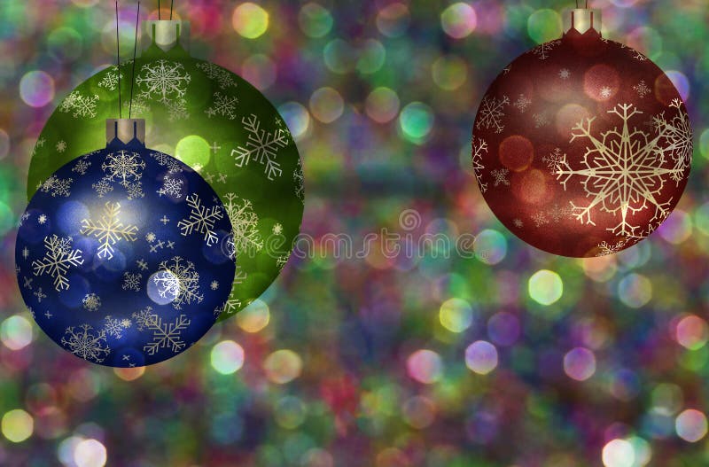 Christmas Tree Ball Illustration Stock Illustration - Illustration of ...
