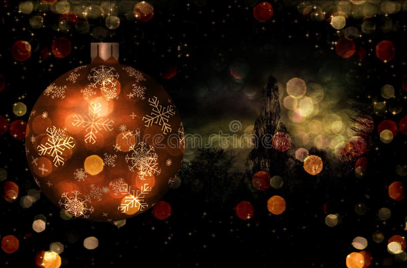 Christmas Tree Ball Illustration Stock Illustration - Illustration of ...