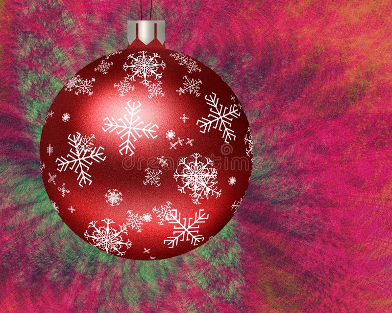 Christmas Tree Ball Illustration Stock Illustration - Illustration of ...