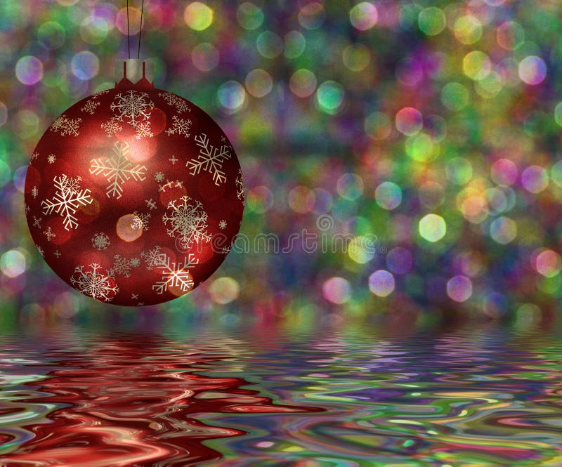 Christmas Tree Ball Illustration Stock Illustration - Illustration of ...