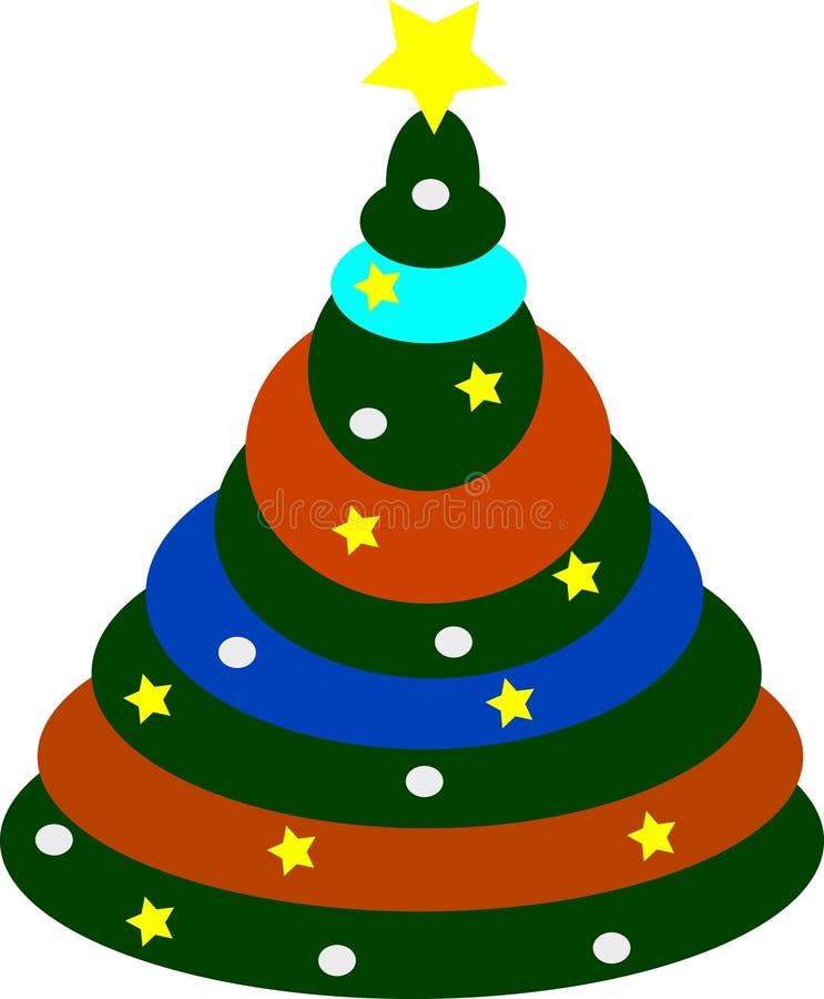 Bitmap Christmas Tree Stock Illustrations – 96 Bitmap Christmas Tree ...