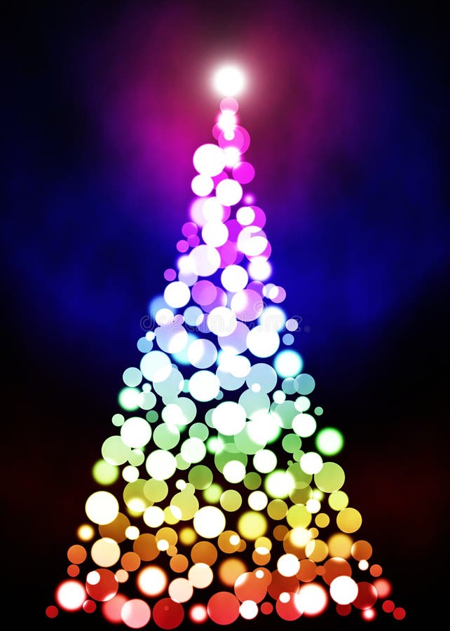 Abstract Light Christmas Tree Stock Illustrations – 84,360 Abstract ...