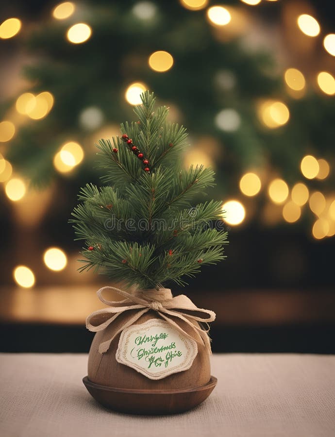 Christmas Tree with Bokeh Lights, Christmas Mood.Beautiful Christmas ...