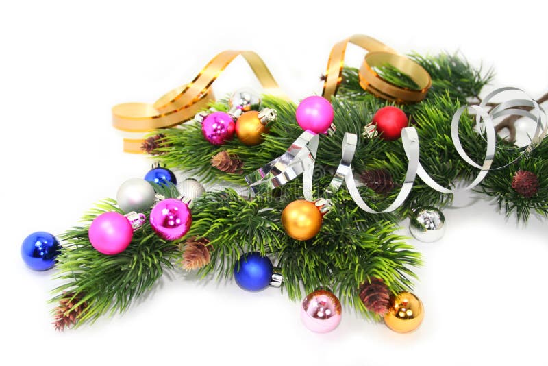 Christmas tree branch stock image. Image of background - 3762169
