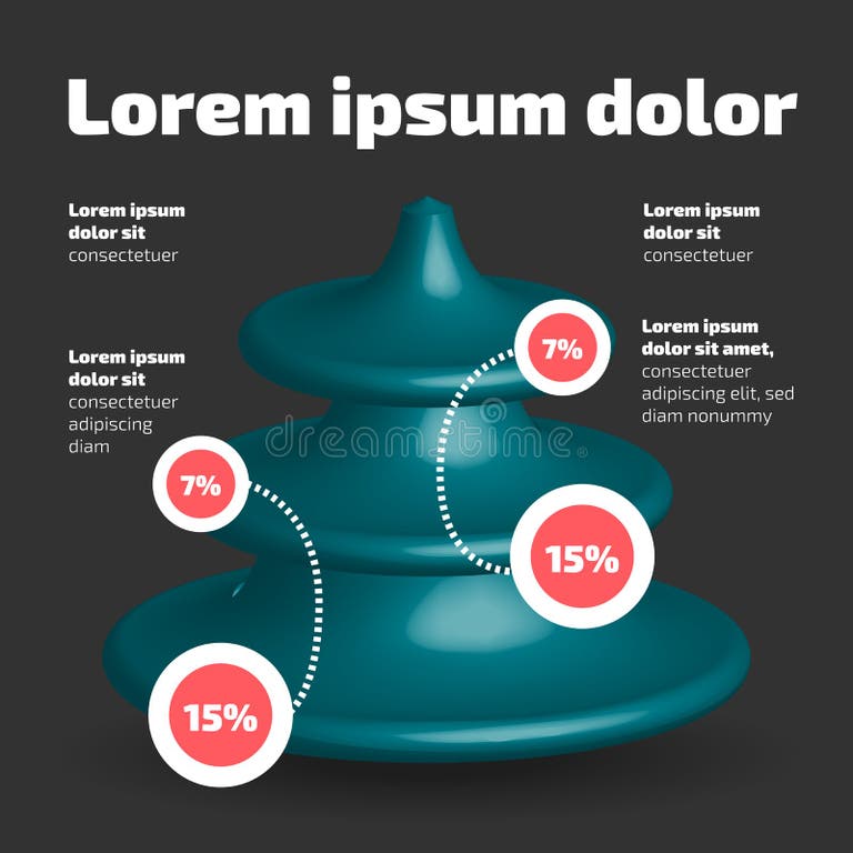 Christmas tree chart stock vector. Illustration of template - 103112606