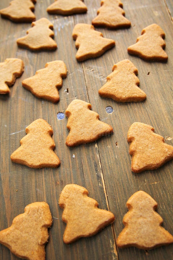 Christmas tree cookies stock image. Image of holiday - 22408213