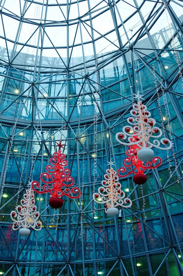 Christmas tree decor stock image. Image of light, season - 12399111