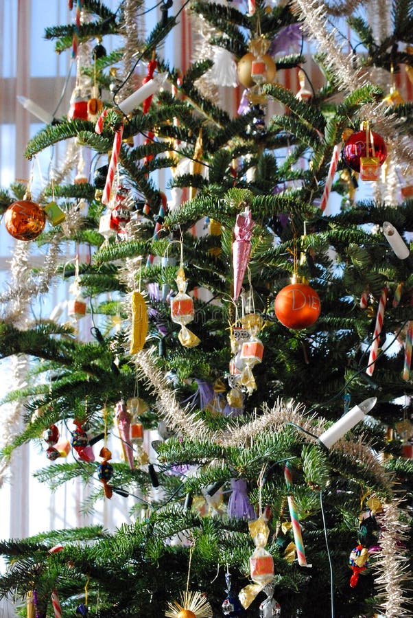 Christmas tree decorated stock photo. Image of gifts - 273334018