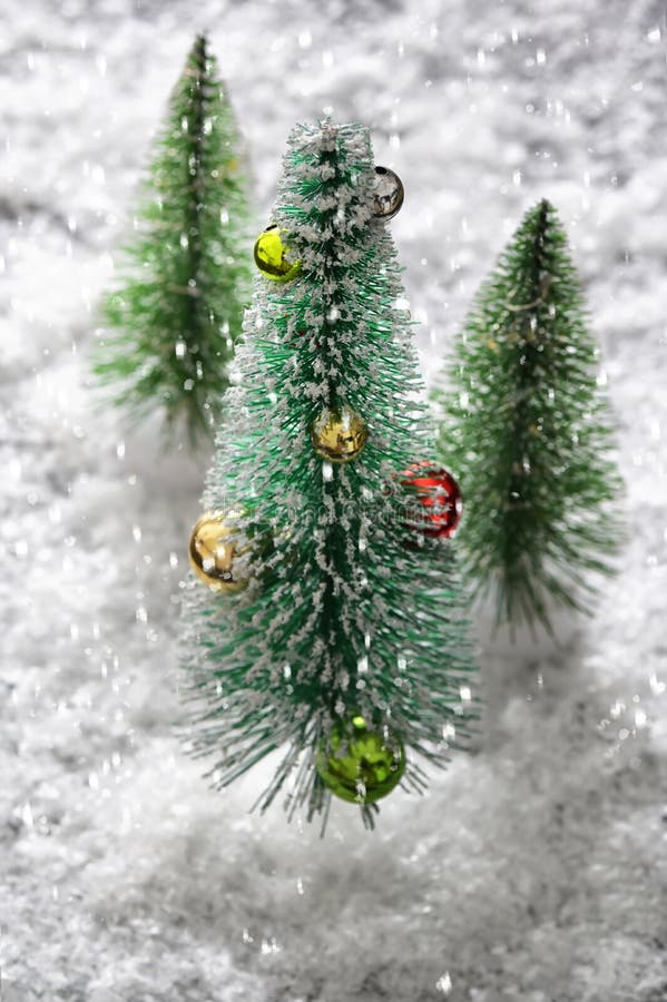Christmas Tree Decoration Background Stock Image - Image of christmas ...
