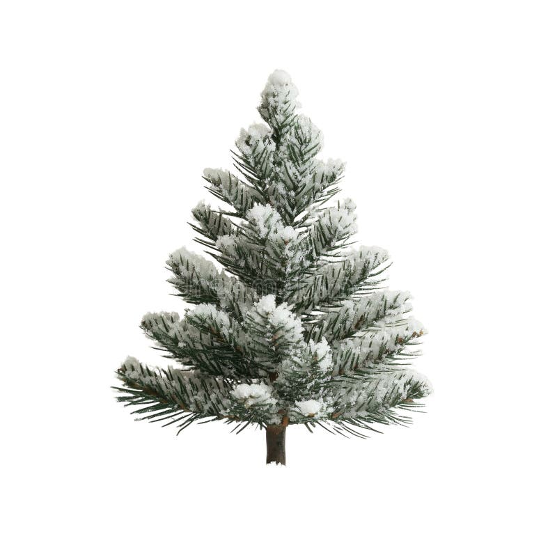 Christmas Tree with Decorations on Transparent Background Stock ...