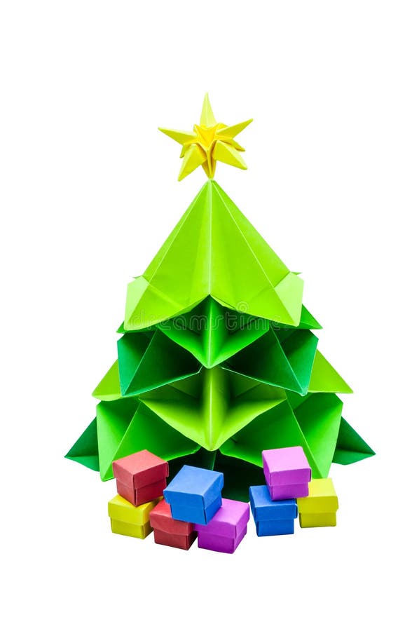 Christmas Tree and Gift Boxes Stock Photo - Image of year, christmas ...