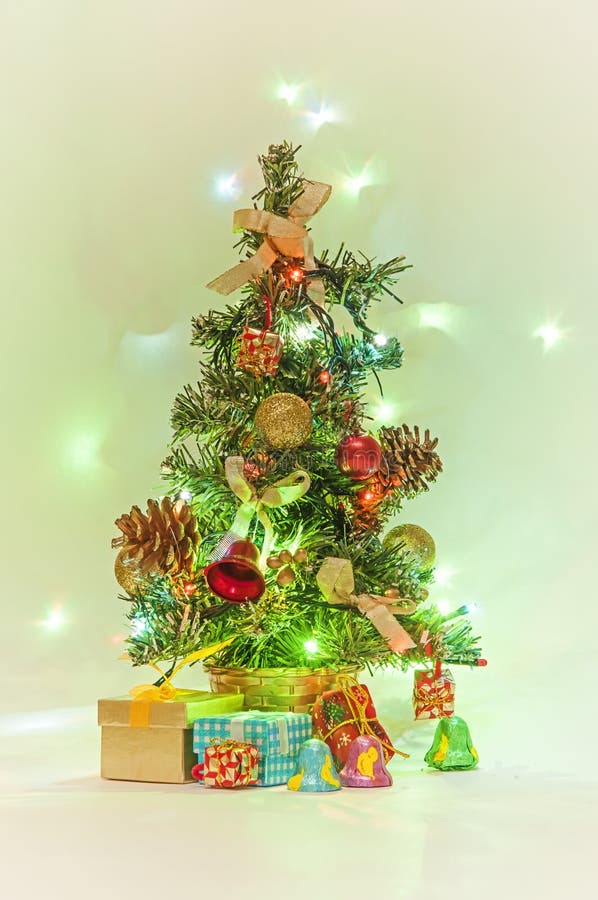 Christmas tree stock image. Image of white, celebration - 33697609