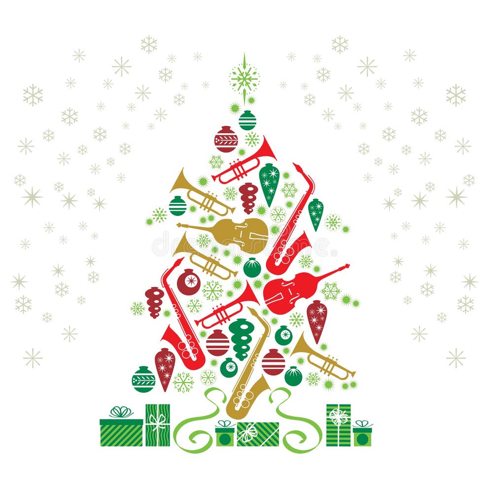 Christmas Instruments Stock Illustrations – 849 Christmas Instruments ...