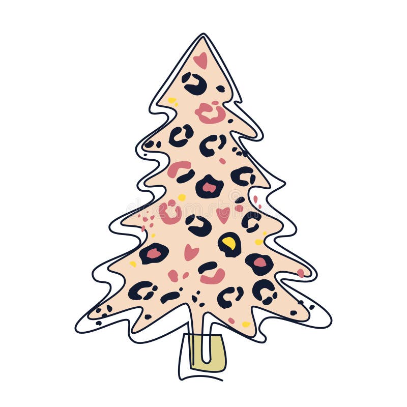 Christmas Leopard Background Stock Illustrations – 1,781 Christmas ...