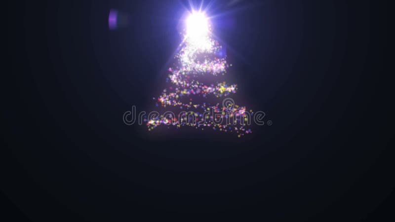 Tree in a Light Bulb. One Line Drawing Animation with Alpha Channel ...