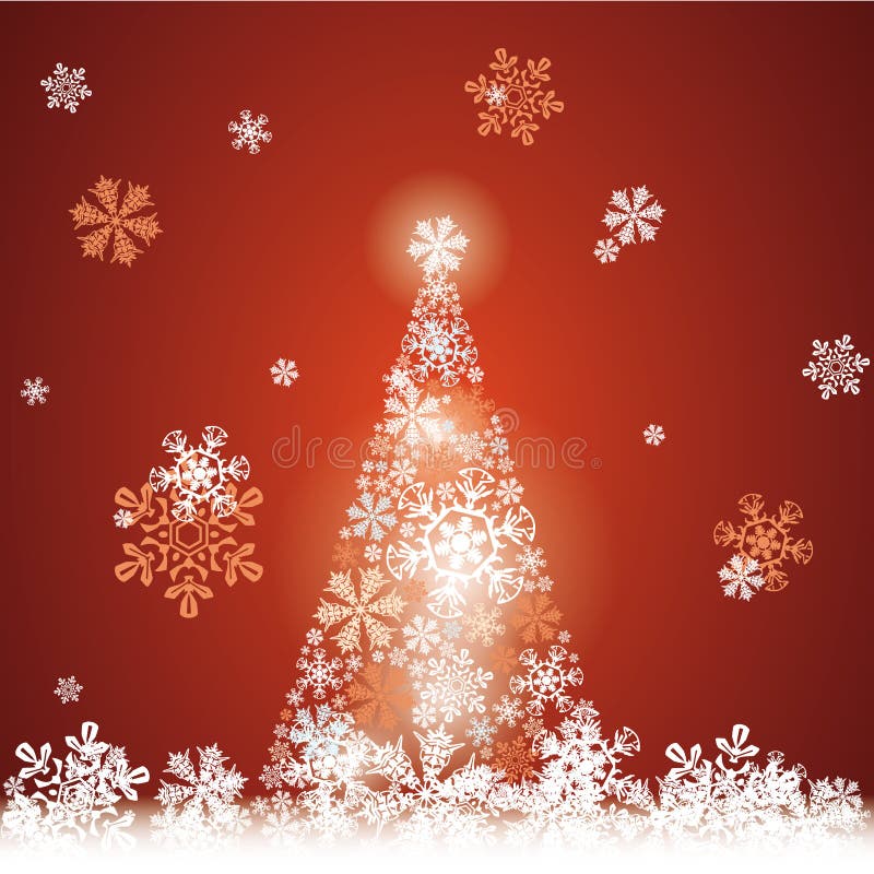 Christmas tree stock illustration. Illustration of design - 47743571