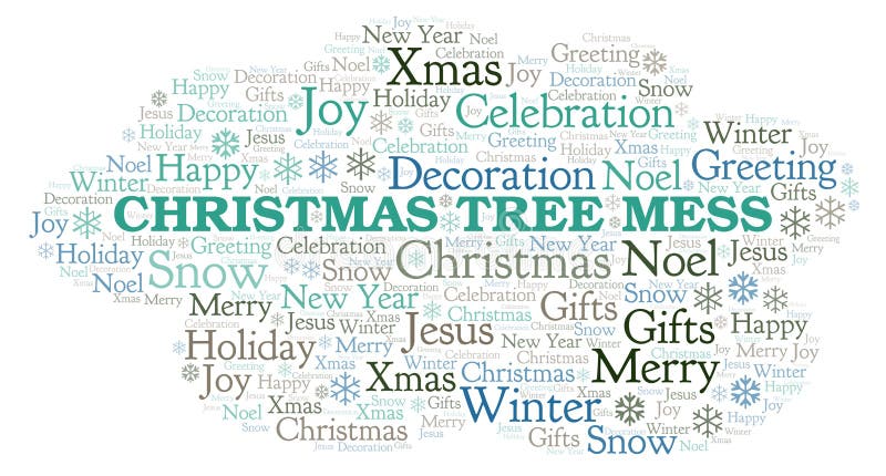 Christmas Tree Word Cloud Stock Illustrations – 498 Christmas Tree Word ...