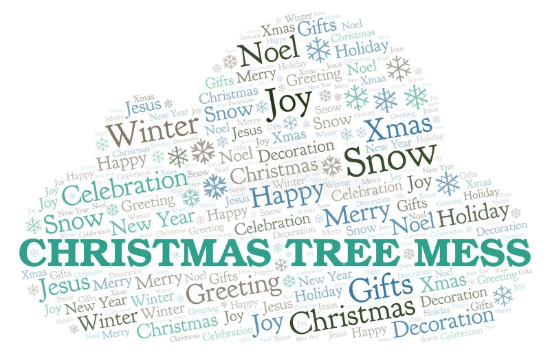 Christmas Tree Word Cloud Stock Illustrations – 551 Christmas Tree Word ...