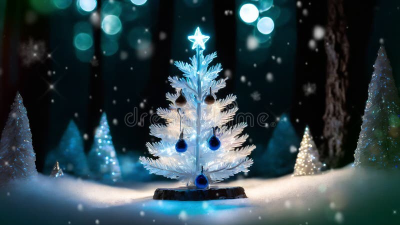 Christmas Tree , Miniature Tree ,video Background Animation ,christmas ...
