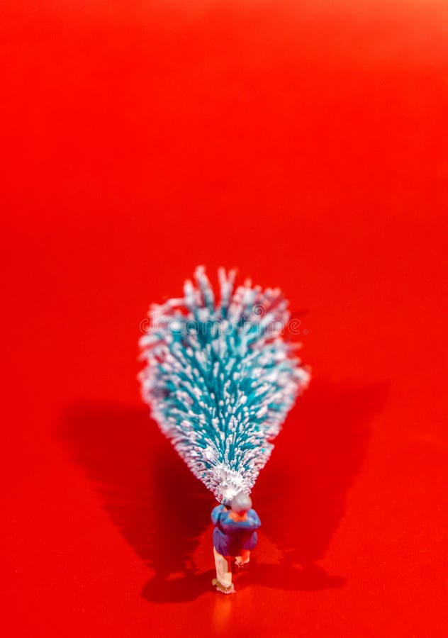 Christmas Tree Move stock photo. Image of copy, moving - 134145462