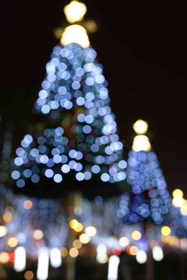 Christmas tree at night stock image. Image of gifts, chinese - 36115643