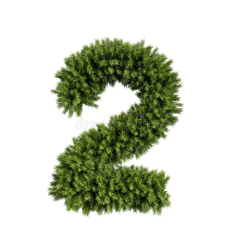 Winter Alphabet Number 2 Two Stock Illustrations – 49 Winter Alphabet ...