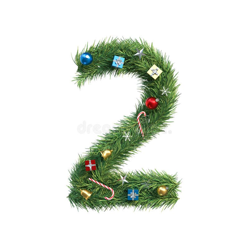 Tree with Number and Mathematics Symbol Icon Stock Vector ...