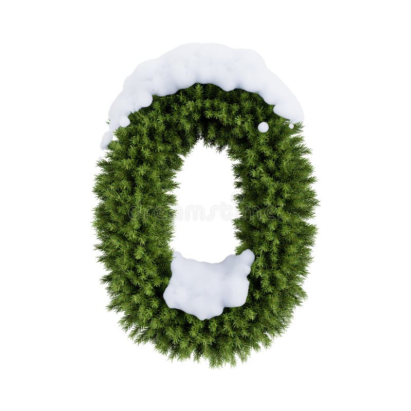 Number 8 Snow, Vector Illustration Stock Vector - Illustration of ...