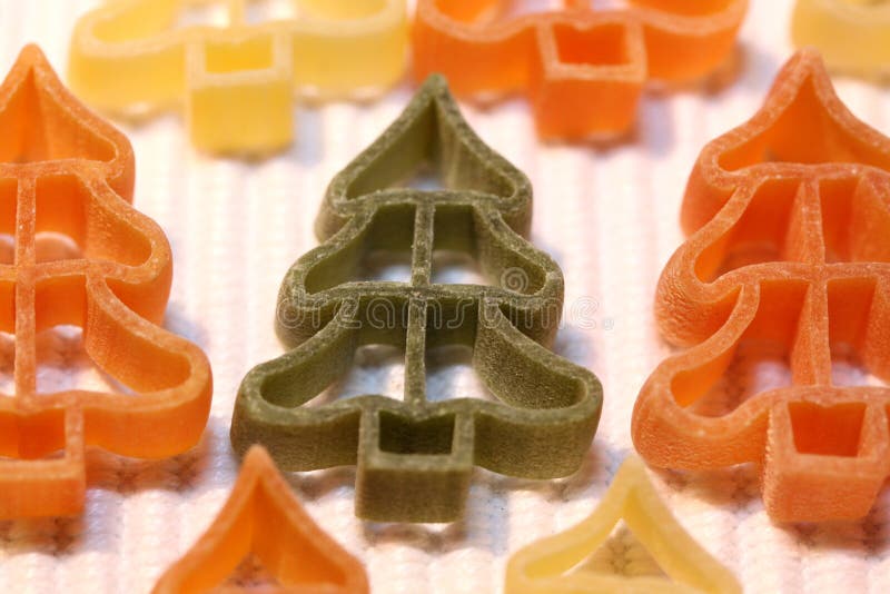 Christmas tree pasta stock photo. Image of spaghetti - 17221512