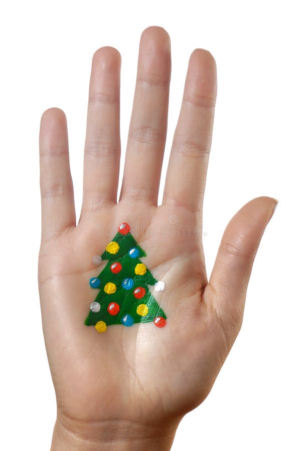 Christmas Hand Fun stock image. Image of christmas, conceptual - 25941635